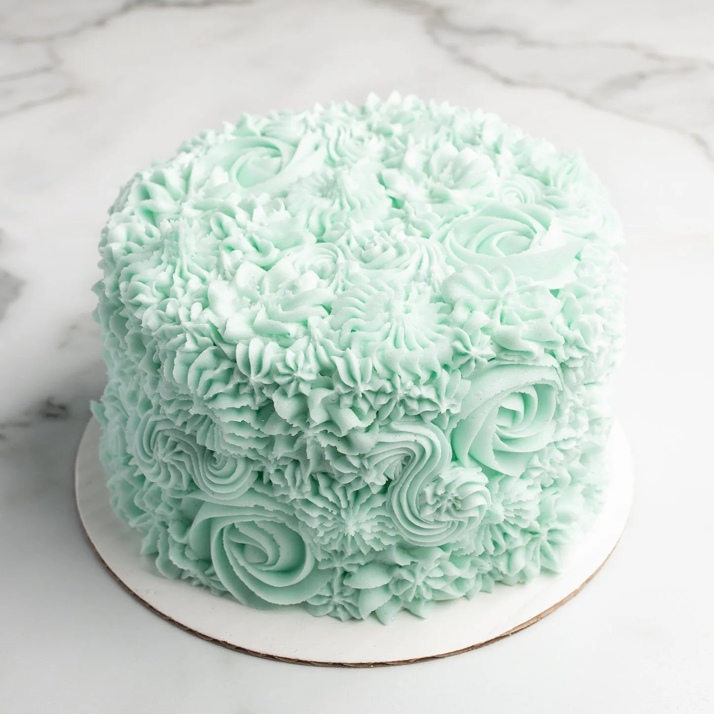 mint green rosette